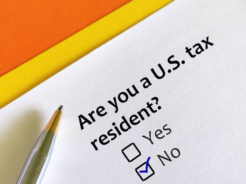 US 183 Days Tax Resident Substantial Presence Test Calculator